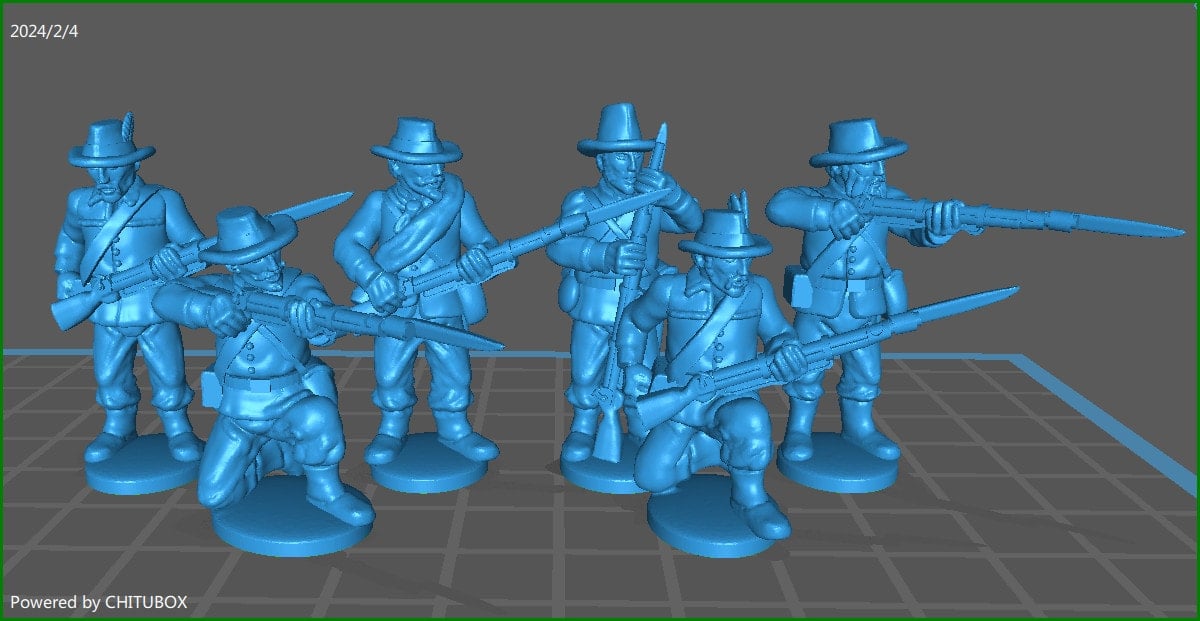 28mm Piedmont army garibaldini skirmishing with hat by MCminiatures ...