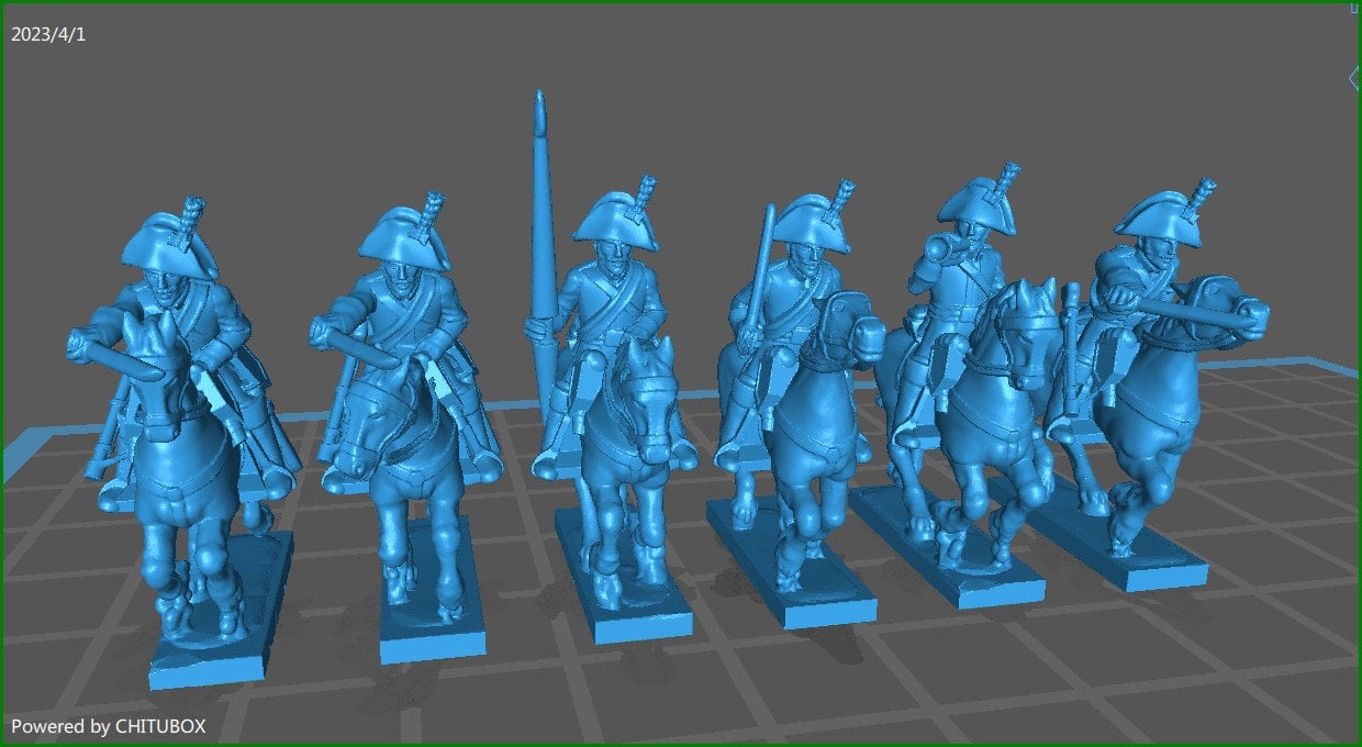 small 15mm "w epic size" Prussian Kurassier rgt 1806-07 by MCminiatures ...