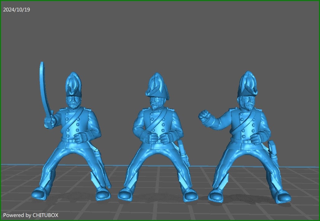 28mm Austrian Generals 1848-66 by MCminiatures - Wargaming3D