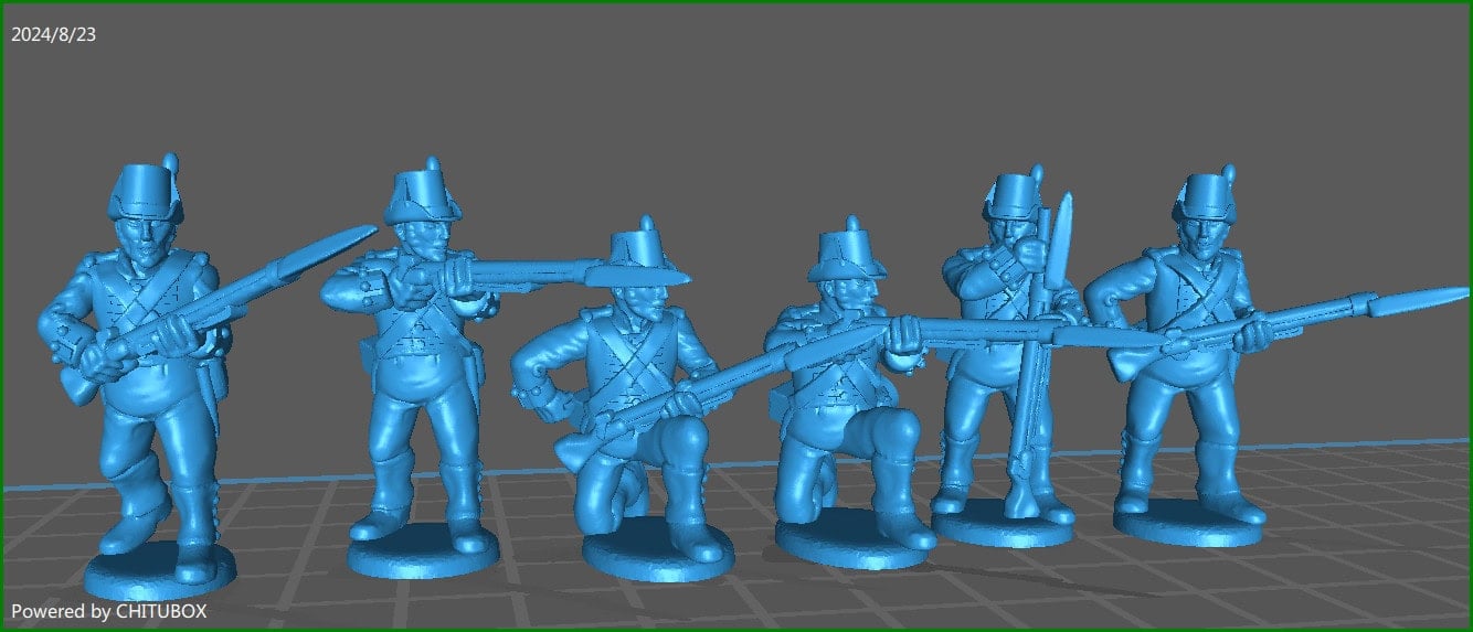 28mm Napoleonic British Marines by MCminiatures - Wargaming3D