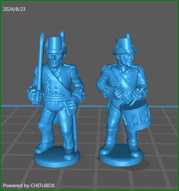 28mm Napoleonic British Marines by MCminiatures - Wargaming3D