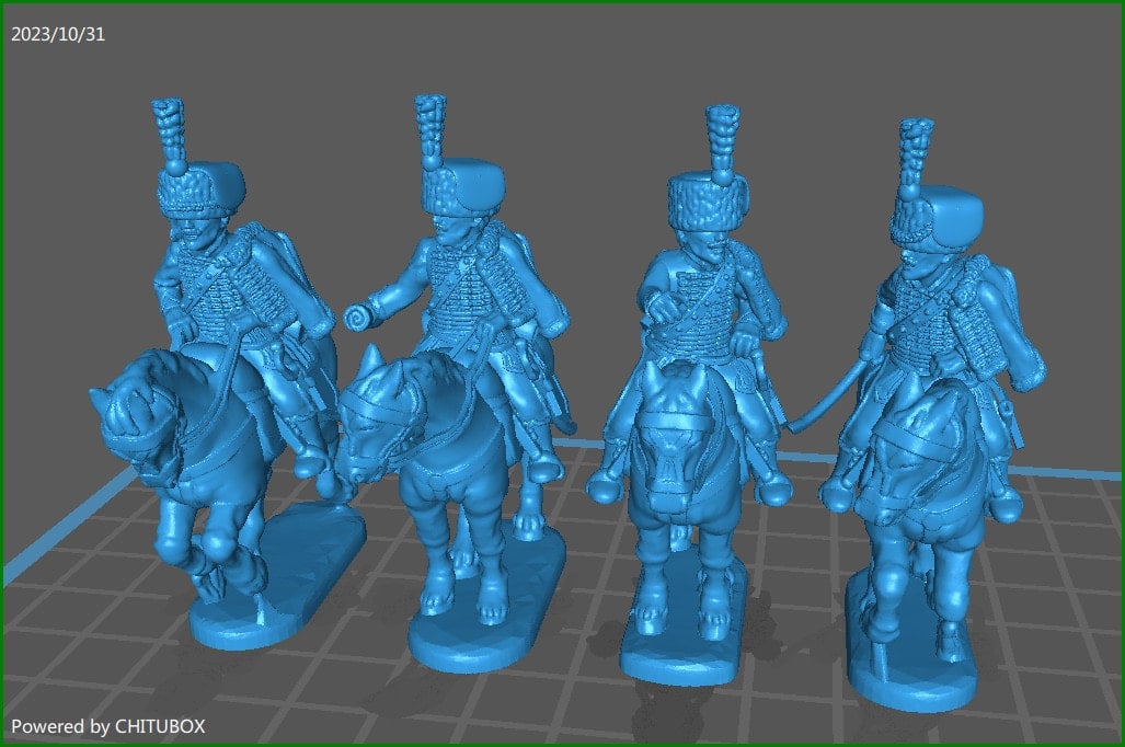 28mm French ADC in hussar uniform and fur hat by MCminiatures - Wargaming3D