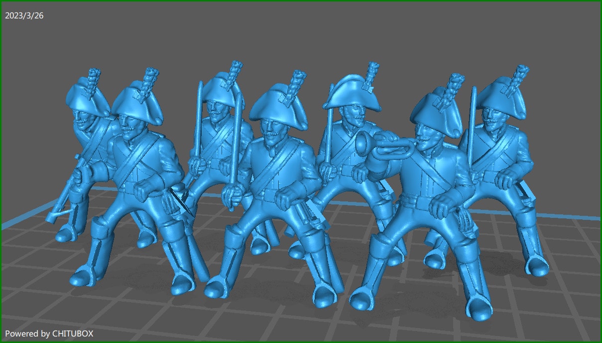 28mm Prussian Kurassier rgt 1806-07 by MCminiatures - Wargaming3D