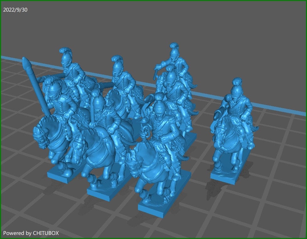 small 15mm "w epic size" French Lancers 1811-15 by MCminiatures ...