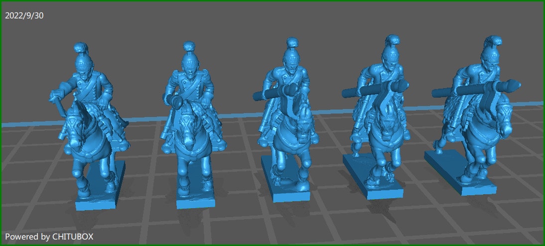 small 15mm w epic size French Lancers 1811-15 by MCminiatures - Wargaming3D
