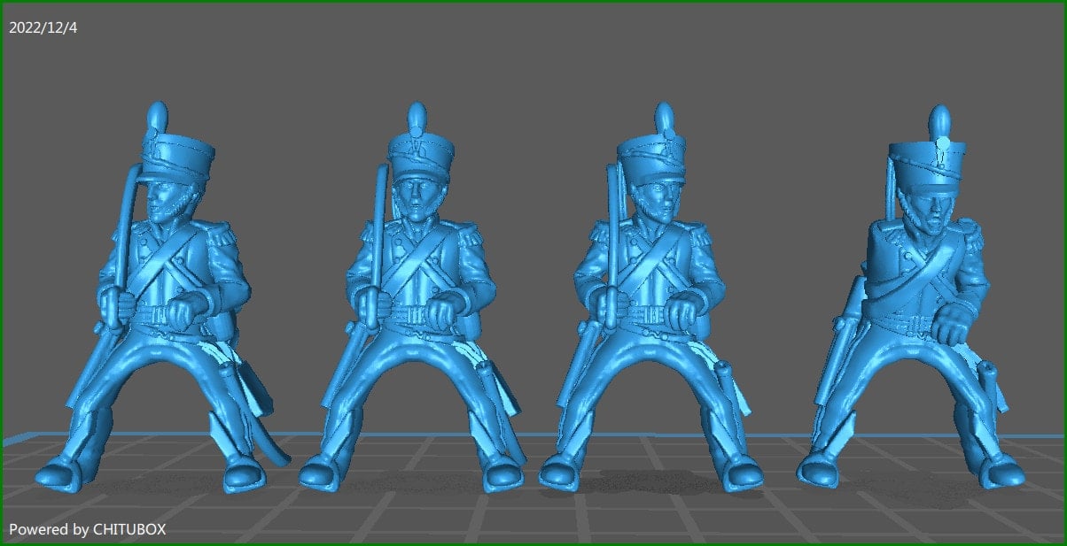 28mm British Light Dragoons rgt 1812-15 by MCminiatures - Wargaming3D