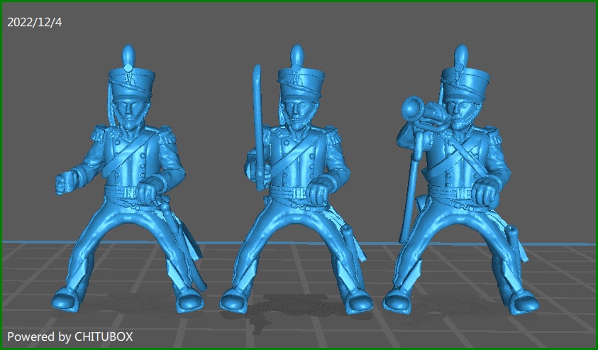 28mm British Light Dragoons rgt 1812-15 by MCminiatures - Wargaming3D
