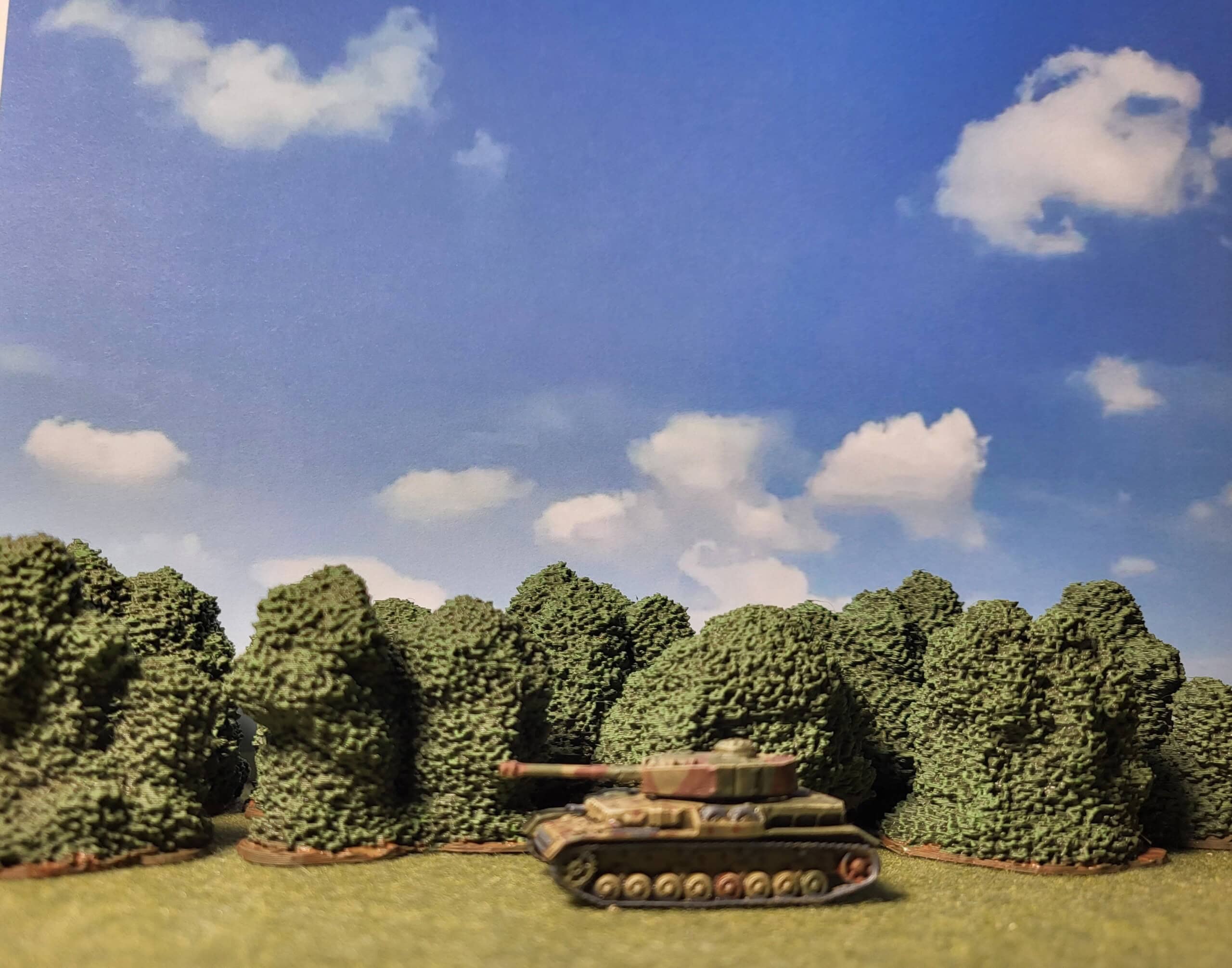 Woodland Forest Terrain by Two Inches of Felt - Wargaming3D