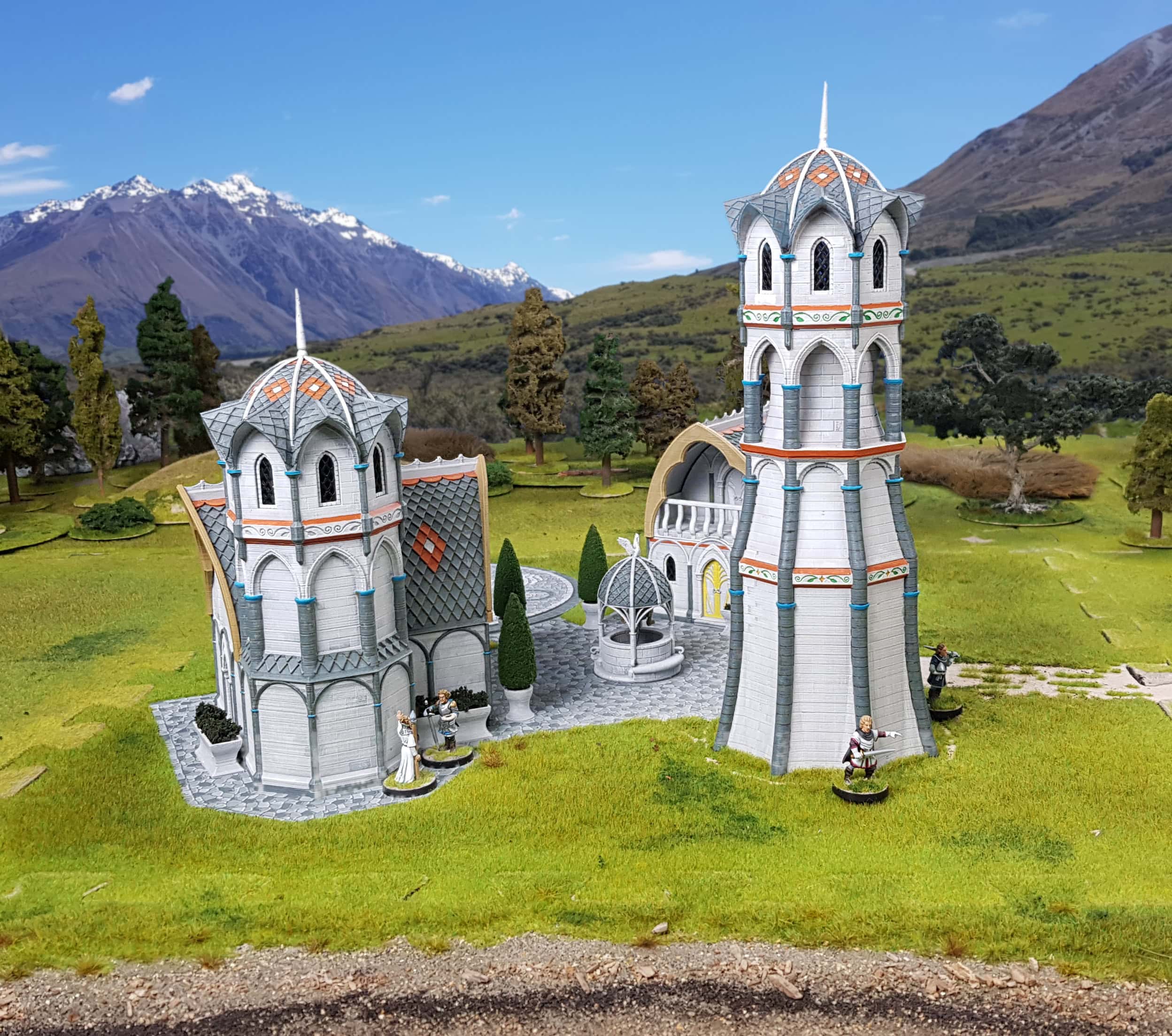 High Home - 28mm Elven Village by Ash and Stone - MiniHoarder