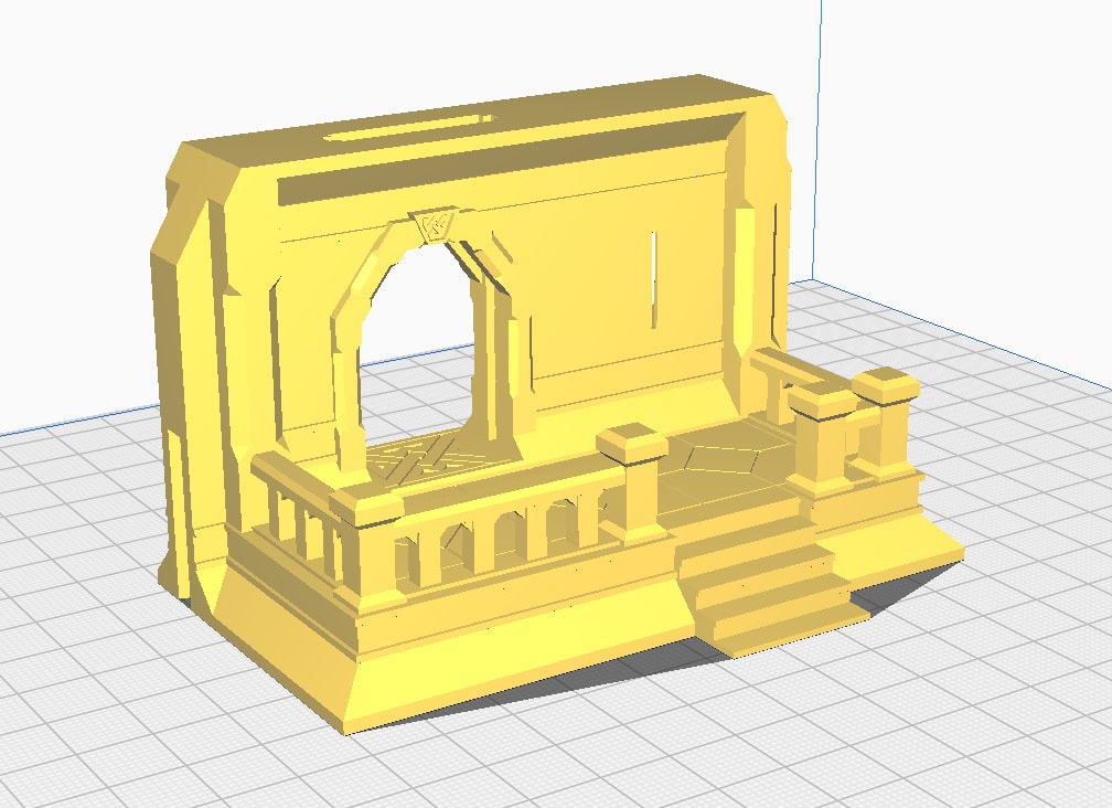 28mm Modular Dwarf Halls - Building Facades Expansion by Ash and Stone ...