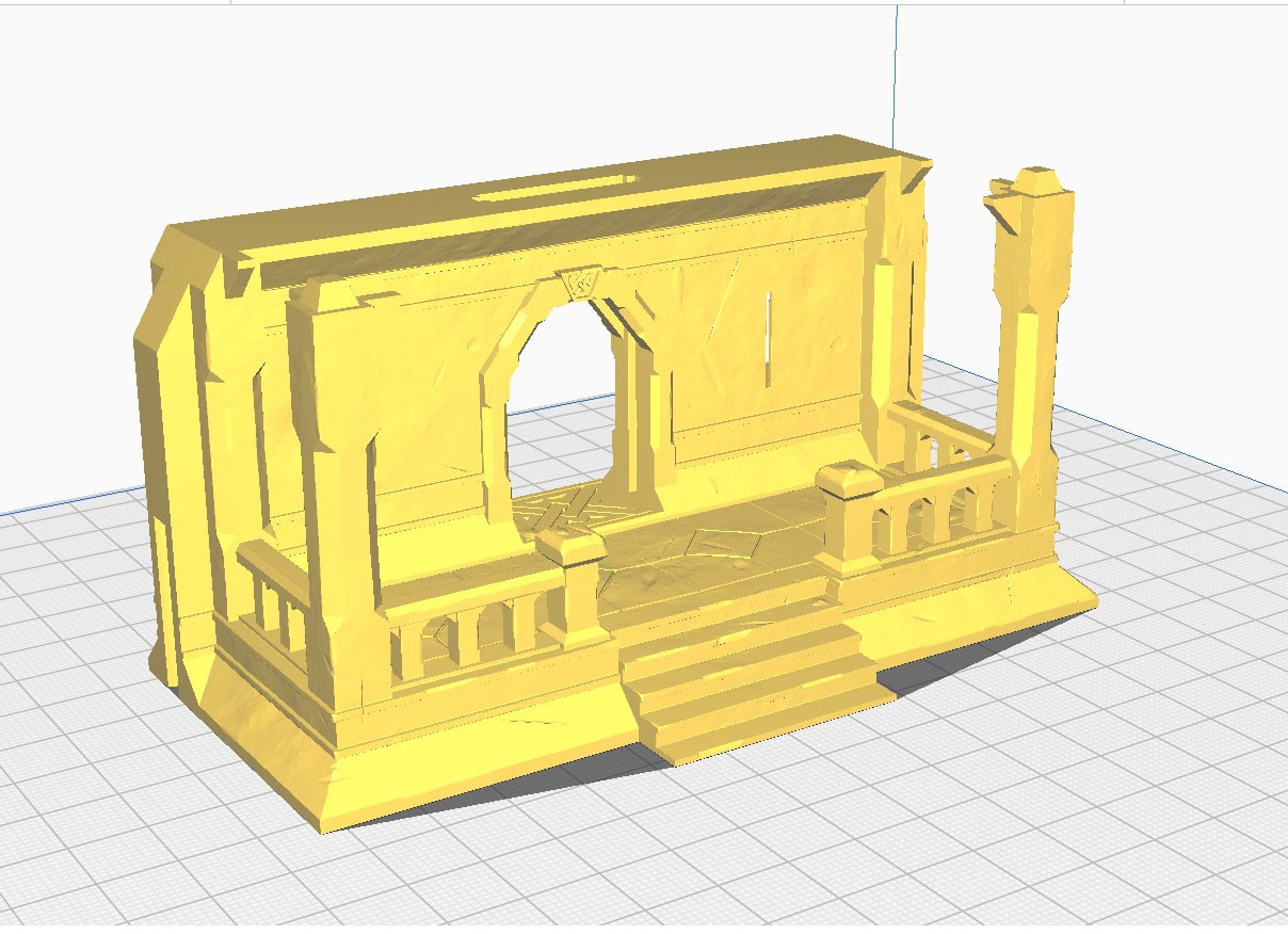 28mm Modular Dwarf Halls - Building Facades Expansion by Ash and Stone ...