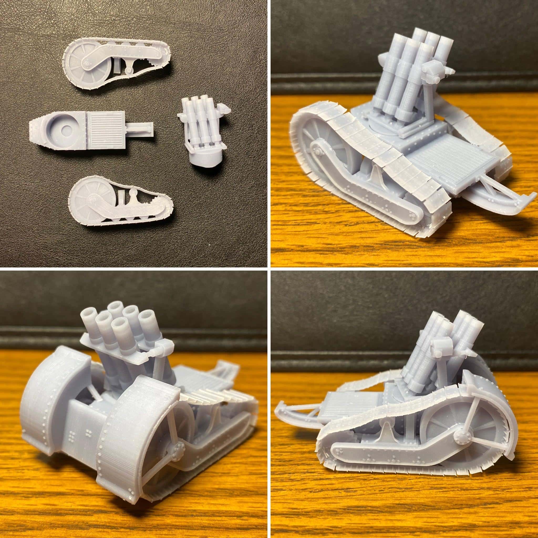 Multi-Mortar Quad Launcher Renault Pattern Rapier by Tiny Panzer Studio ...