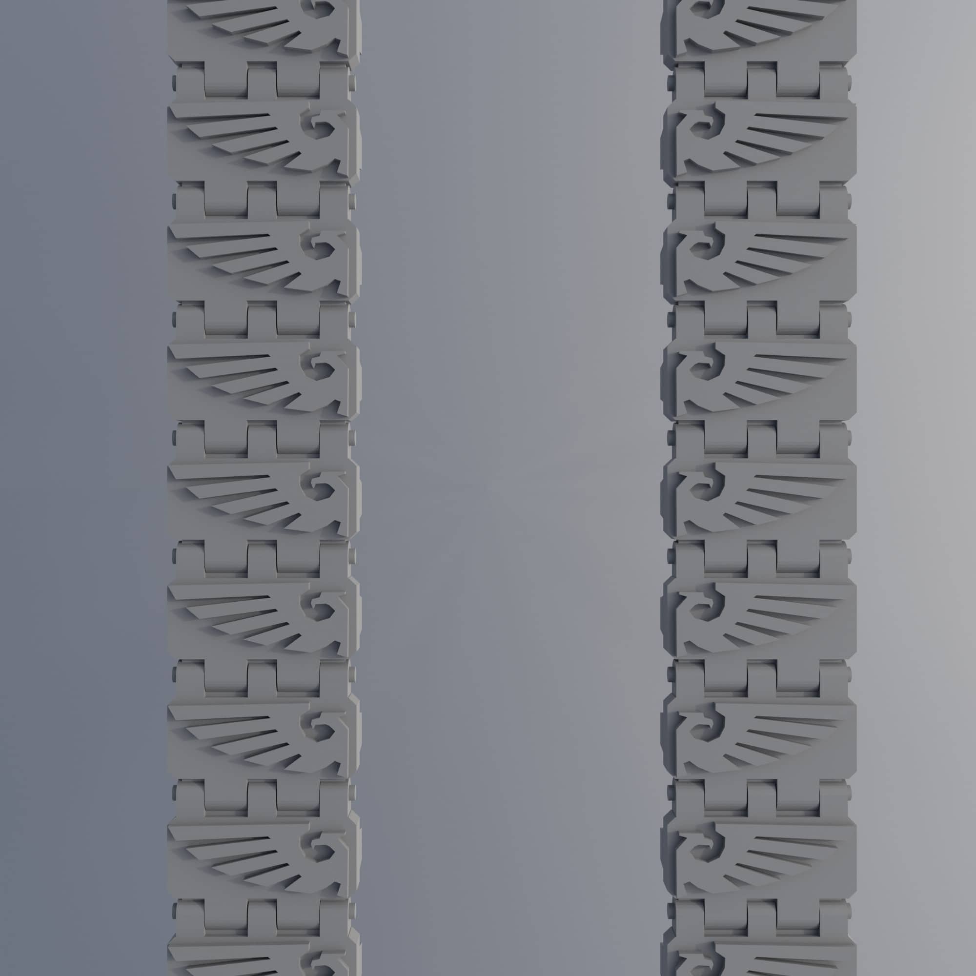 Eagle Pattern Tracks Imperial Armor by Tiny Panzer Studio - MiniHoarder