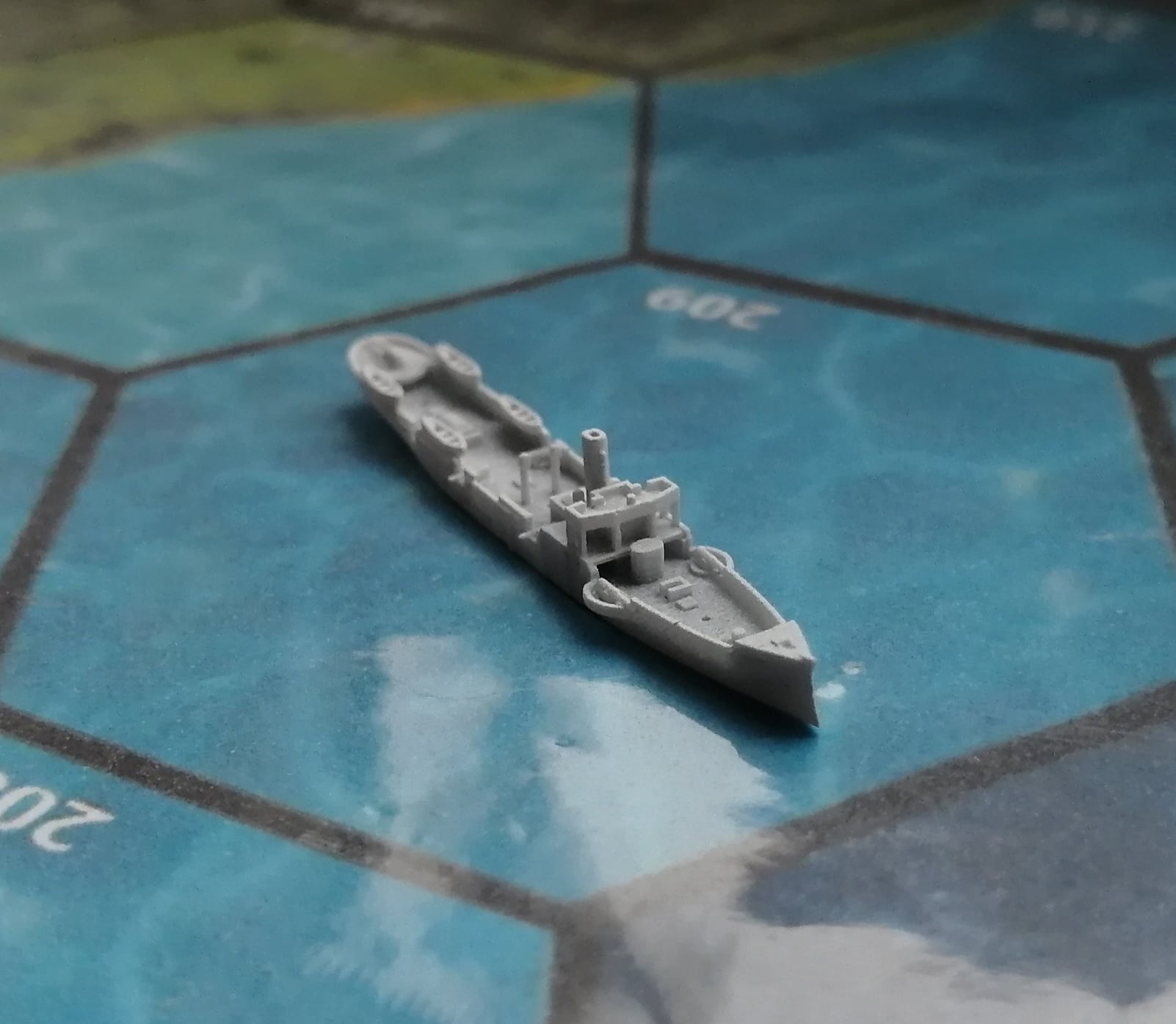 Chinese cruiser 3d-class "Kiang Chia" by Spline 3d - Wargaming3D