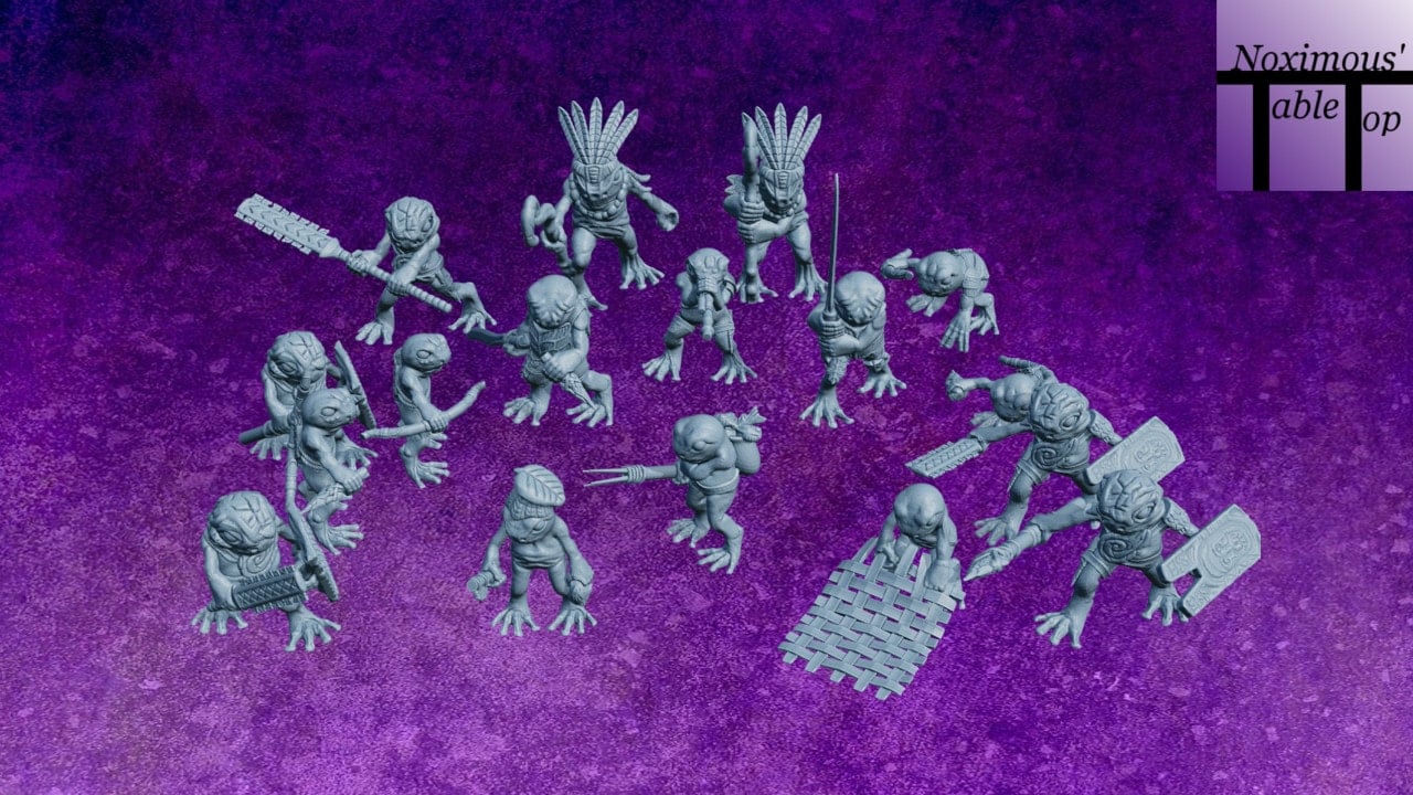 Grung Tribe by Noximous' TableTop - MiniHoarder