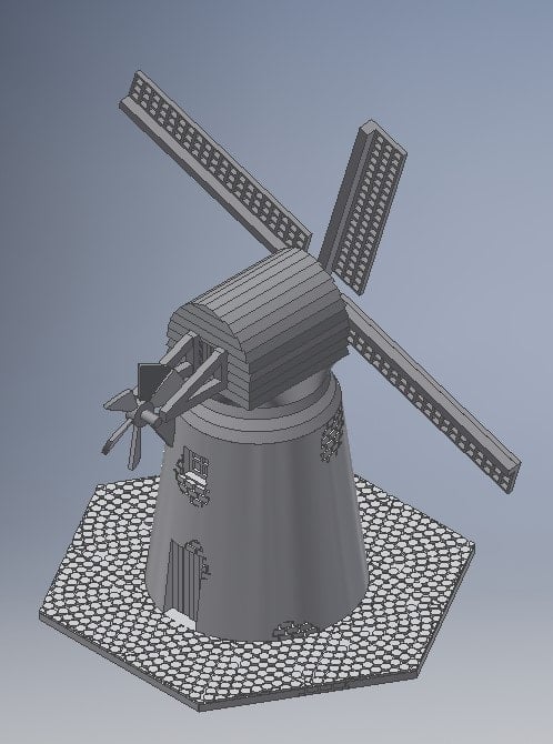 Windmills by VisualPast - Wargaming3D