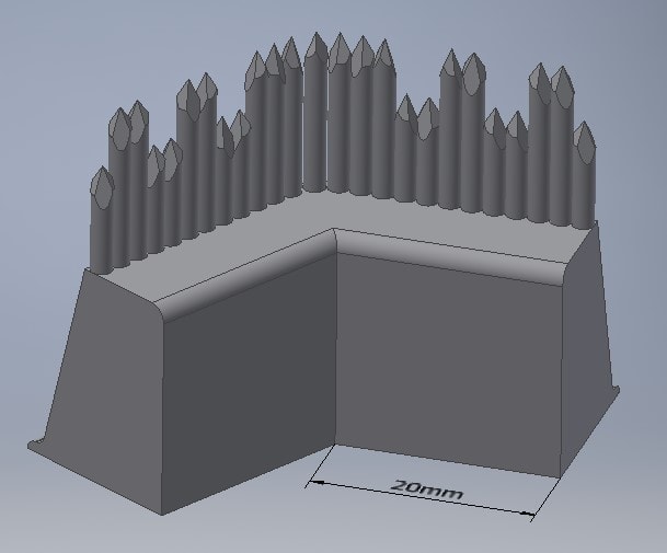 Palisade fortifications by VisualPast - Wargaming3D