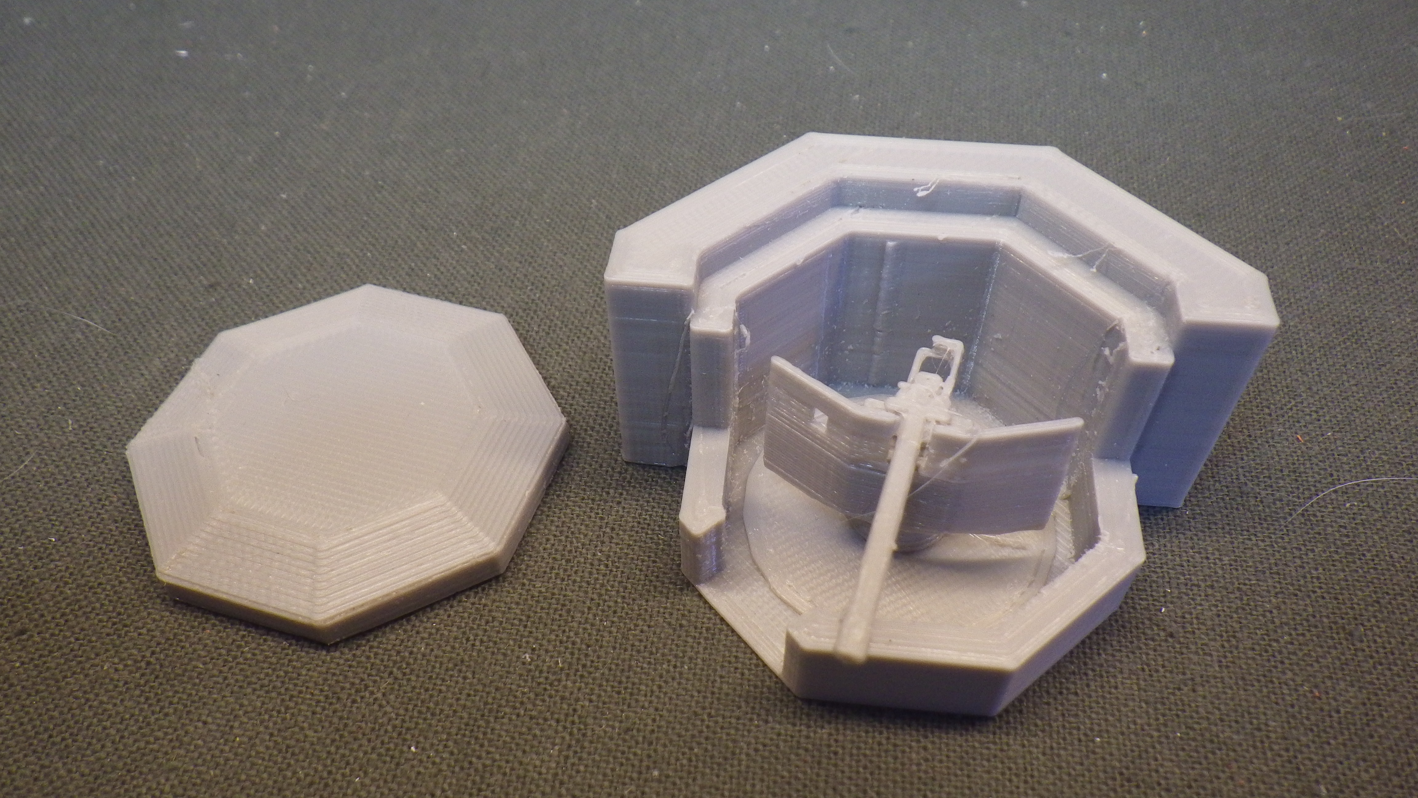 Bunker and 5cm Anti-Tank Bunker by Arctic Fox - Wargaming3D