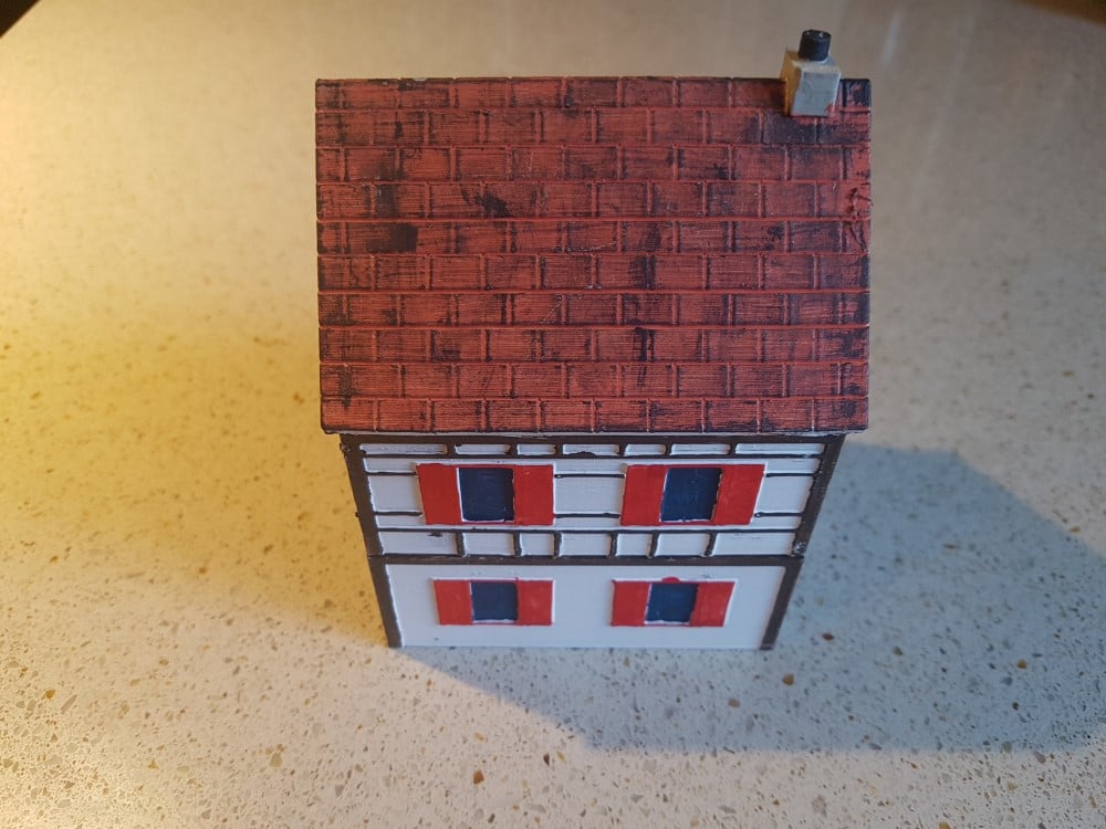 European Timbered House V1 by Arctic Fox - Wargaming3D