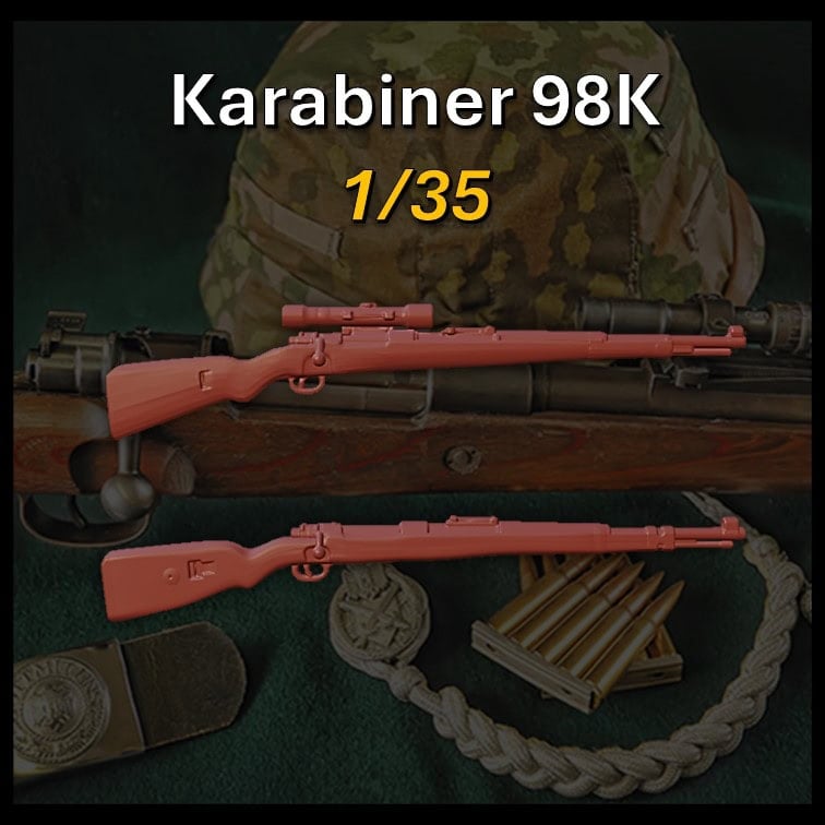 Karabiner 98K 1/35 by Kevlak Miniatures - Wargaming3D