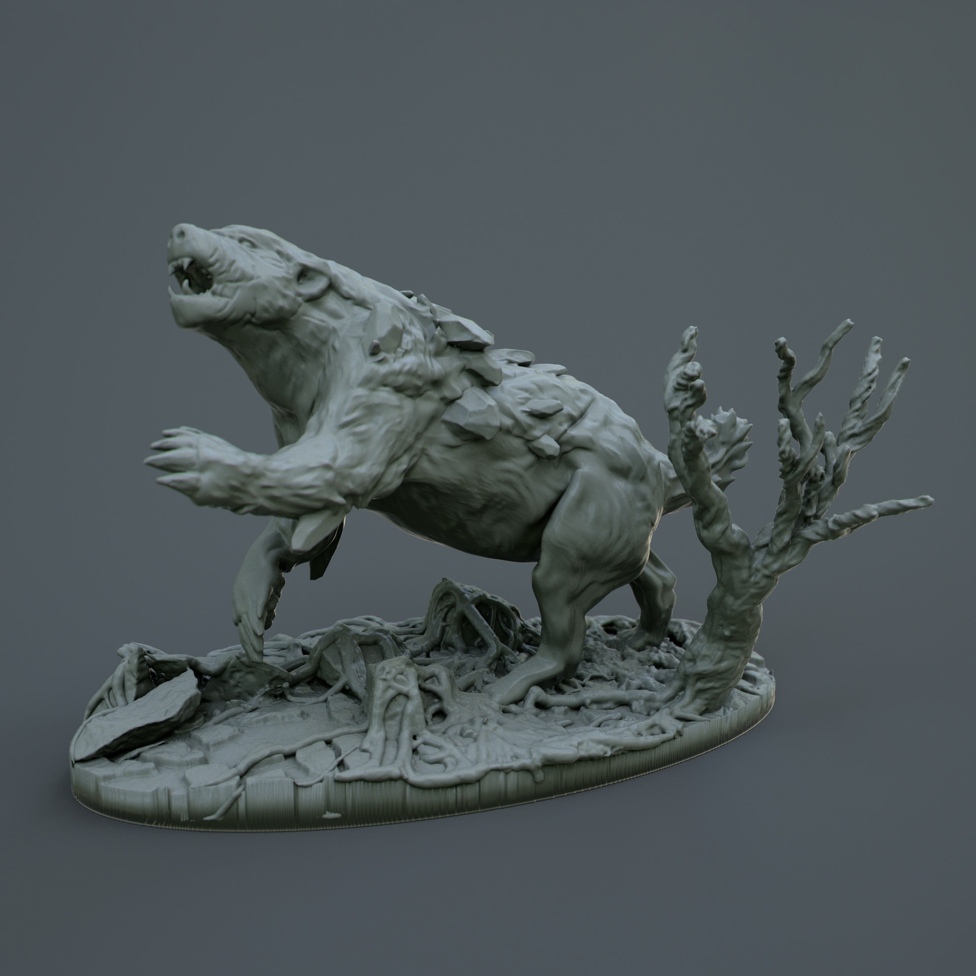 Dire Badger by HarsBeeldt - MiniHoarder