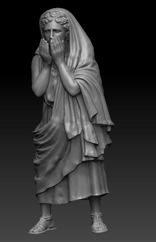 Roman Spectators – 28mm Crowd Collection by Beren's creations - Wargaming3D