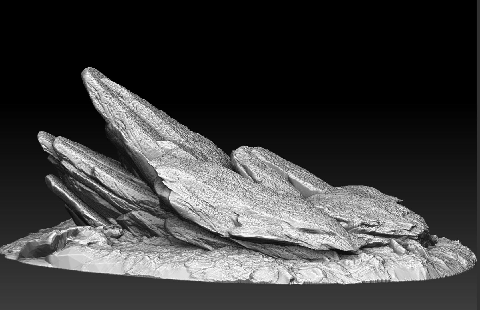 Slanted Rocks Formation by Beren's creations - MiniHoarder