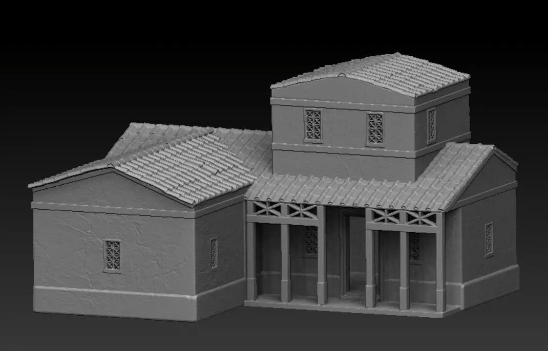 Roman house by Beren's creations - MiniHoarder