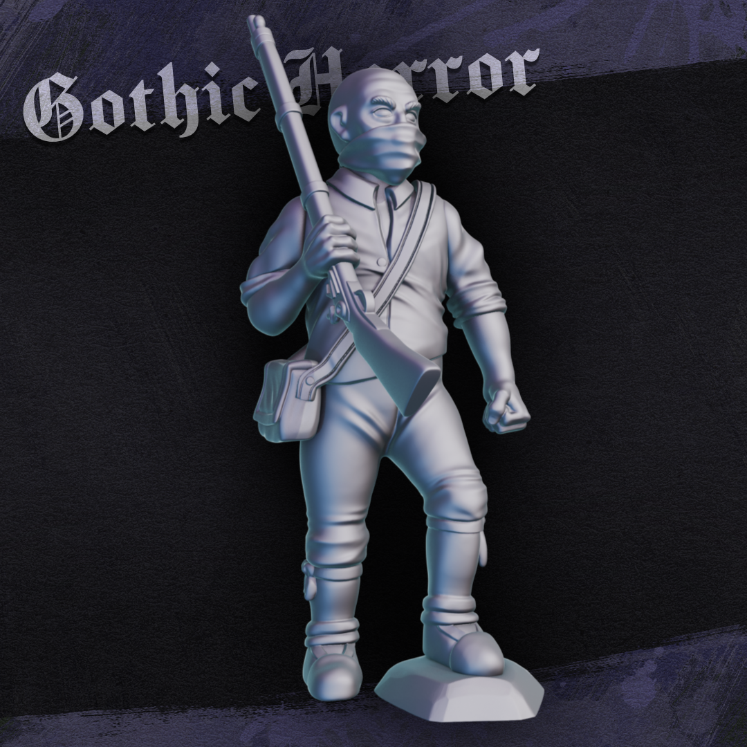 Gothic Horror - Napoleonic Bandit 02 by paolo-5858 - Wargaming3D