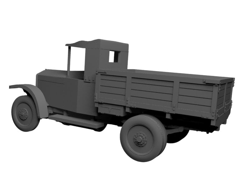 1/100 AMO-F-15 truck by Forpost D6 - Wargaming3D
