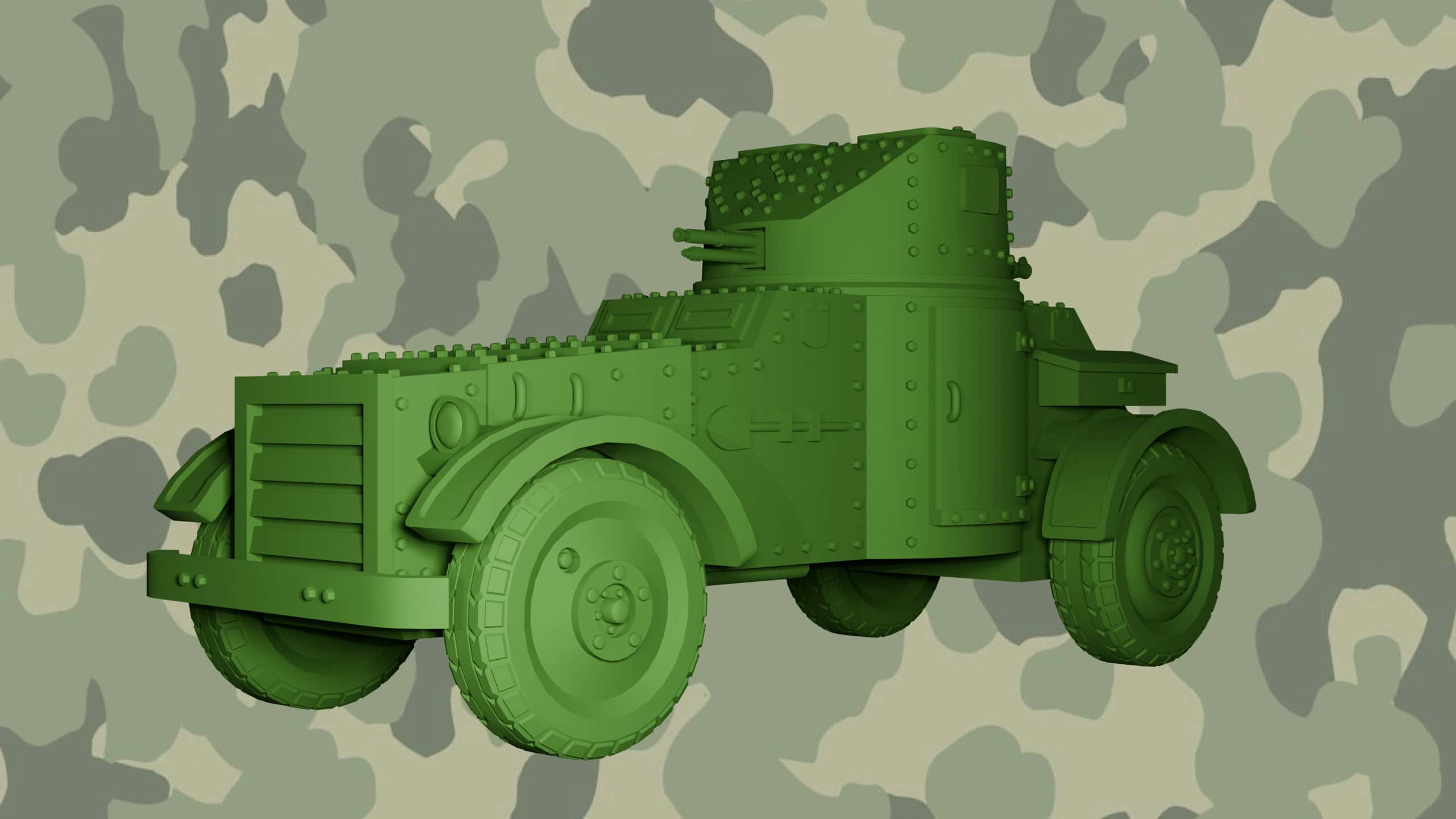 Laffly AM 50 (1/56, France, WW2) by Armored Miniatures 3D - Wargaming3D