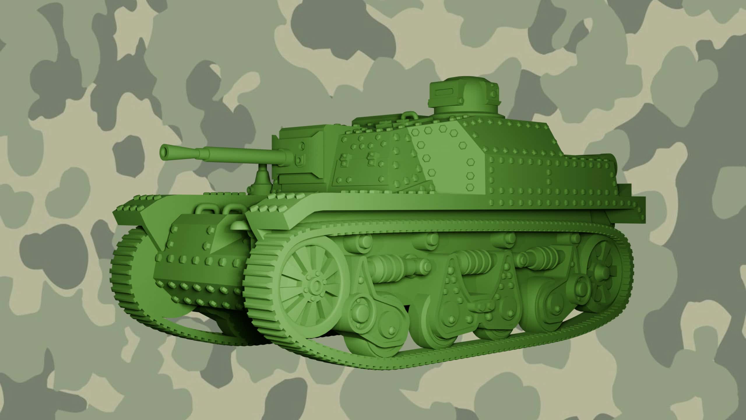 AMR 35 ZT3 (1/56, France, WW2) by Armored Miniatures 3D - Wargaming3D